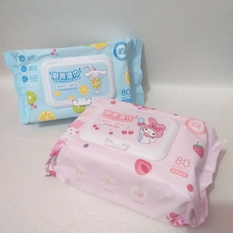 Sanrio character kitchen wipes | Shopee Malaysia