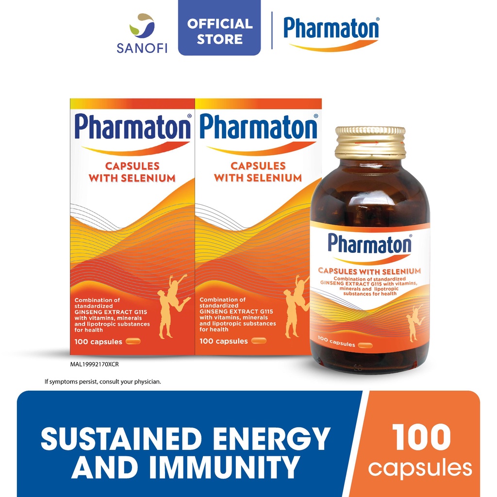 Pharmaton Multivitamin Capsule 100s x 2 (Value Pack) | Shopee Malaysia