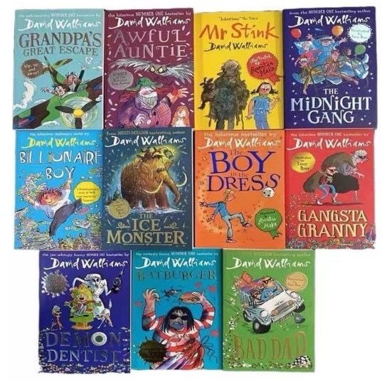 (M'sia Ready Stock) David Walliam's Series Bad Dad Demon Dentist The ...