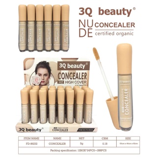 3Q BEAUTY NUDE COLOUR CONCEALER HD HIGH COVER PER BOX | Shopee Malaysia