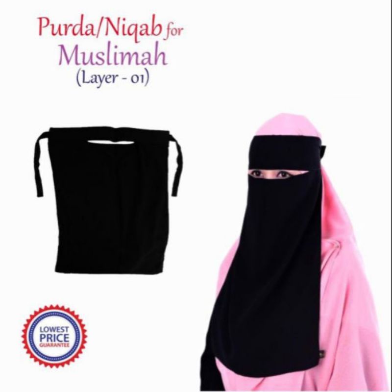 PURDAH FULL 2 FROM ARAB SAUDI( BLACK) | Shopee Malaysia