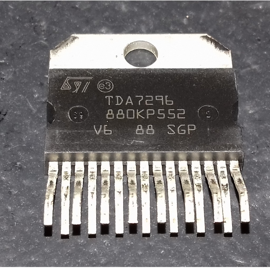 (1203) TDA7296 TDA7296V TDA7296HS ST ZIP-15 STEREO AUDIO AMPLIFIER IC ...