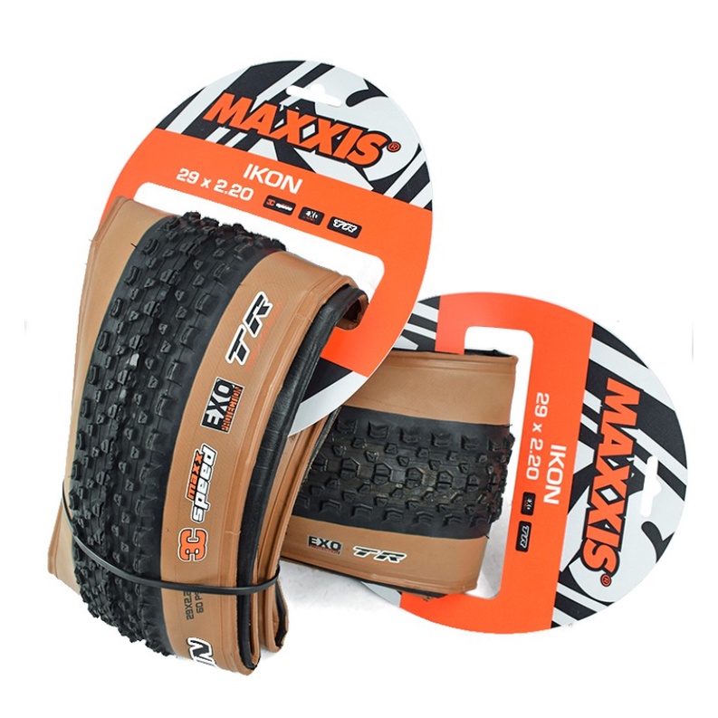 MAXXIS TIRE 29 x 2.20 IKON FOLDABLE BEAD BLACK (SKINWALL/3CS/EXO/TR ...