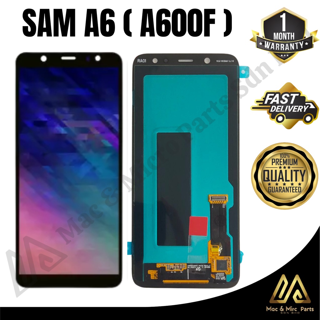 SAMSUNG A6 ( A600F ) ORIGINAL FULLSET LCD TOUCH DIGITIZER REPLACMENT ...