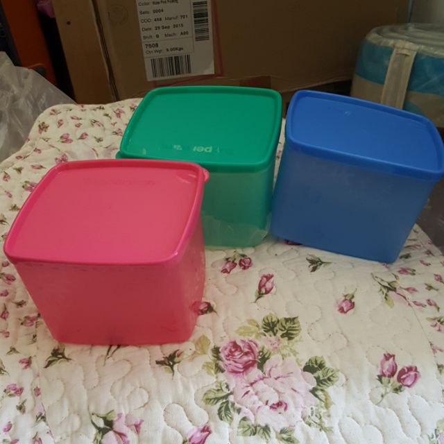 Tupperware square round 800 ml (1 pcs) | Shopee Malaysia