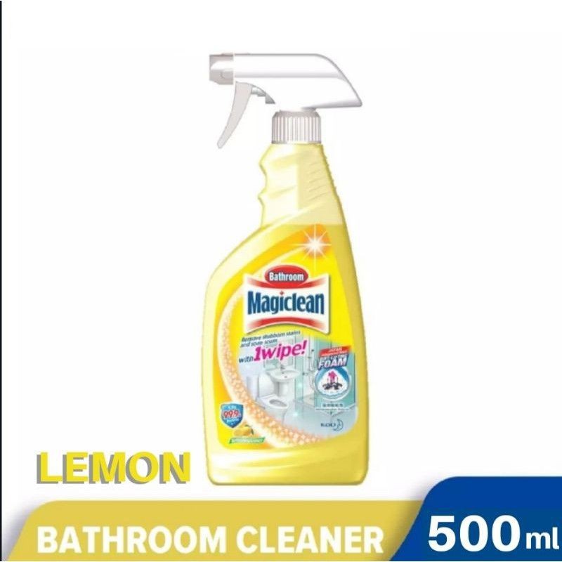 Magiclean Bathroom Cleaner - Lemon (500ml) | Shopee Malaysia