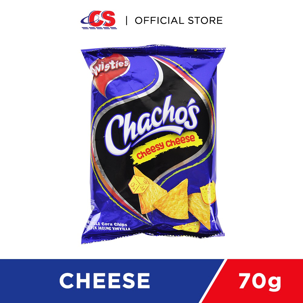 TWISTIES Chacho's Cheesy Cheese 70g | Shopee Malaysia