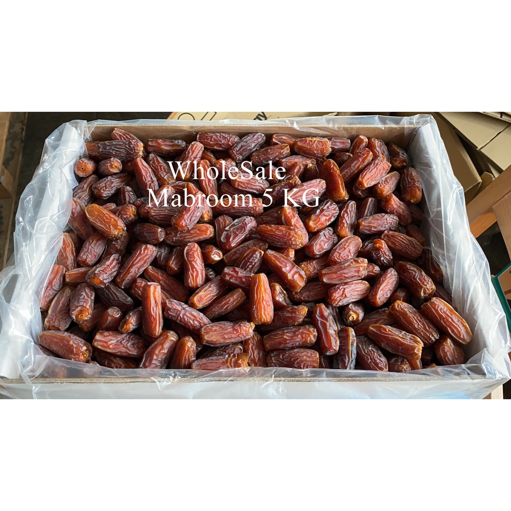 5kg Kurma Mabroom Madinah Big Liat & Kering. Mabrom Dates Saudi ...