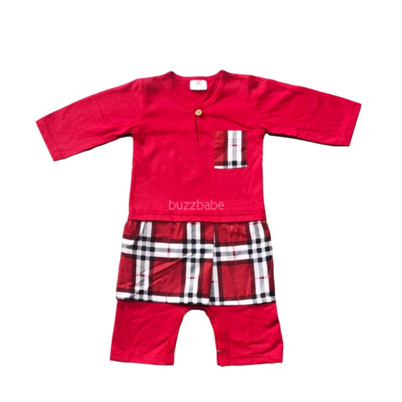 Rompers Jumper Baju Melayu Baby Baju Raya 2023 | Shopee Malaysia