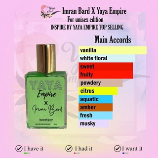 YAYA EMPIRE SPECIAL EDITION PERFUME | Shopee Malaysia