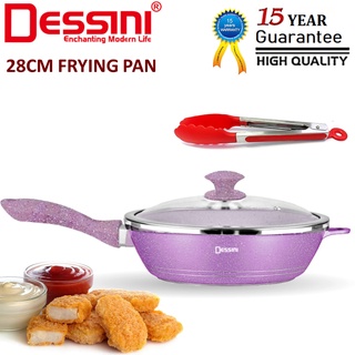 PERIUK【ORIGINAL】 DESSINI ITALY 28CM Frying Pan Die Cast Aluminium Non ...