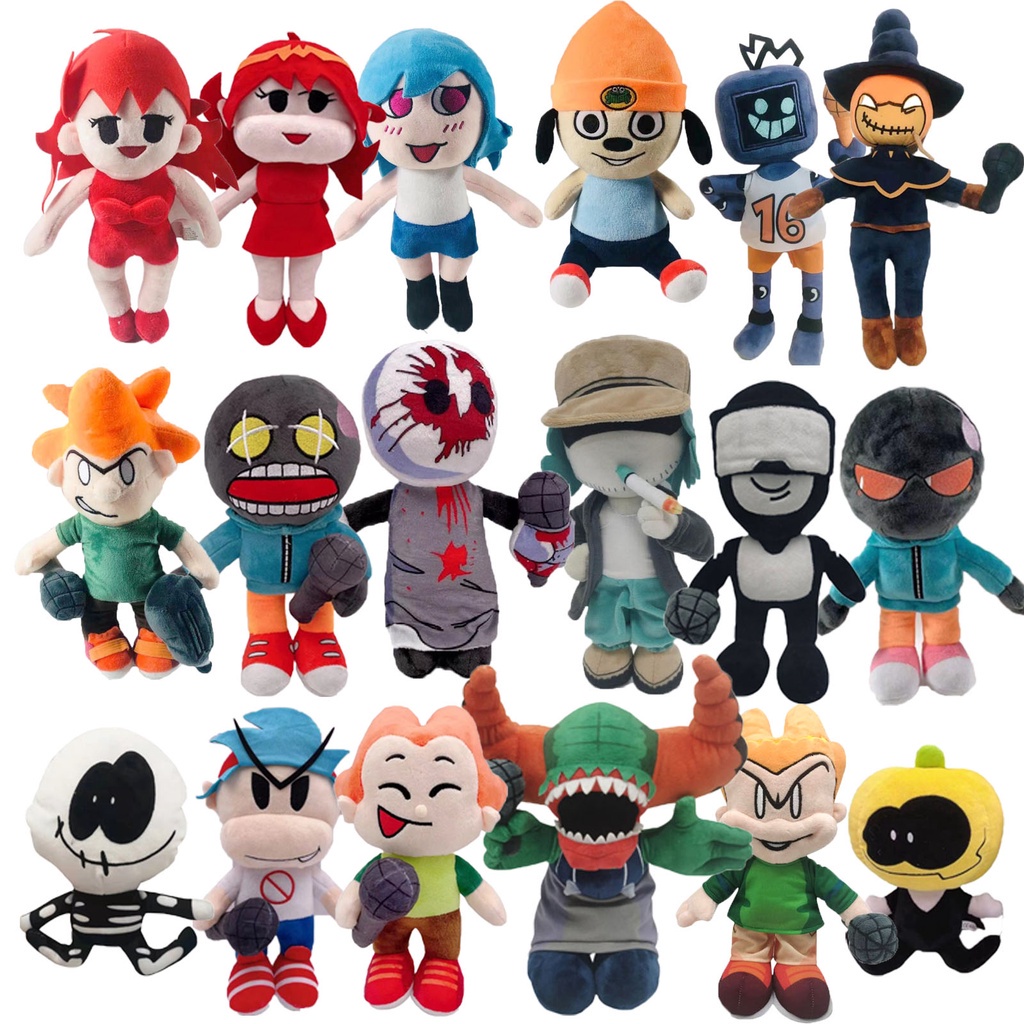 30 style Friday Night Funkin Plush Toy FNF Girlfriend Captain Pico ...