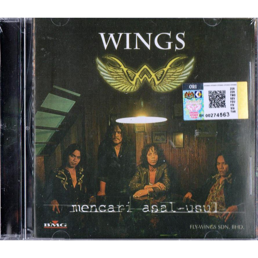 Album CD WINGS : Mencari Asal-Usul (10 Lagu-Lagu) | Shopee Malaysia