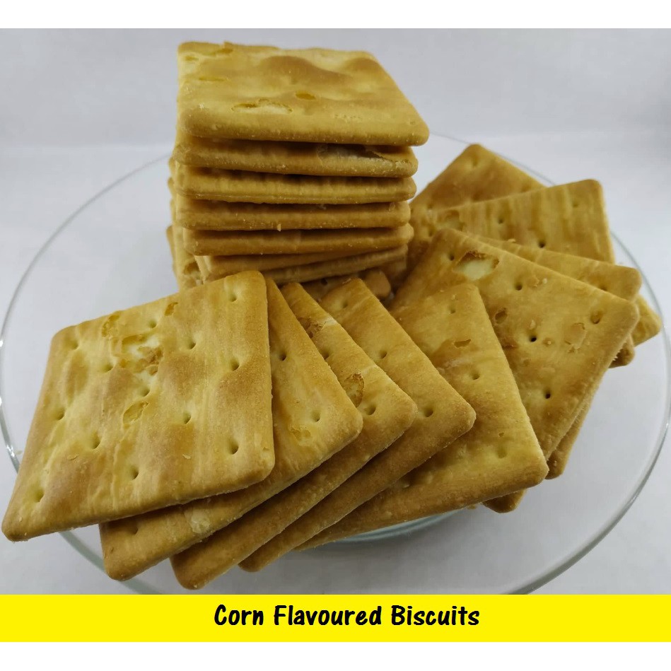Biskut Jagung / Square Corn Flavour Biscuit / Soon Fatt / Biskut ...