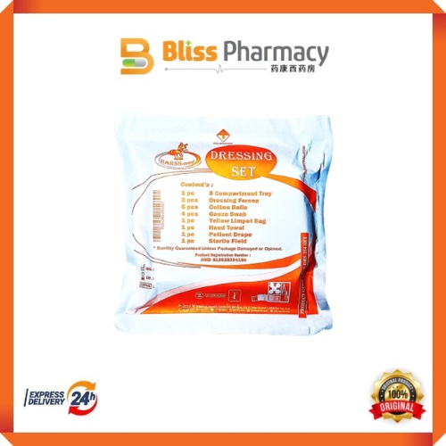 Harsh-med Dressing set with 2 forceps (ready stock) | Shopee Malaysia