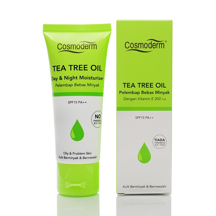 Cosmoderm Tea Tree Oil Day Night Moisturiser 50ml | Shopee Malaysia