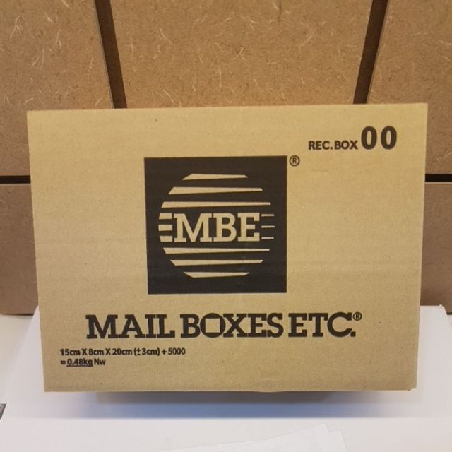 MBE Box REC 00 Packaging Box Corrugated Carton Box Kotak Packing ...