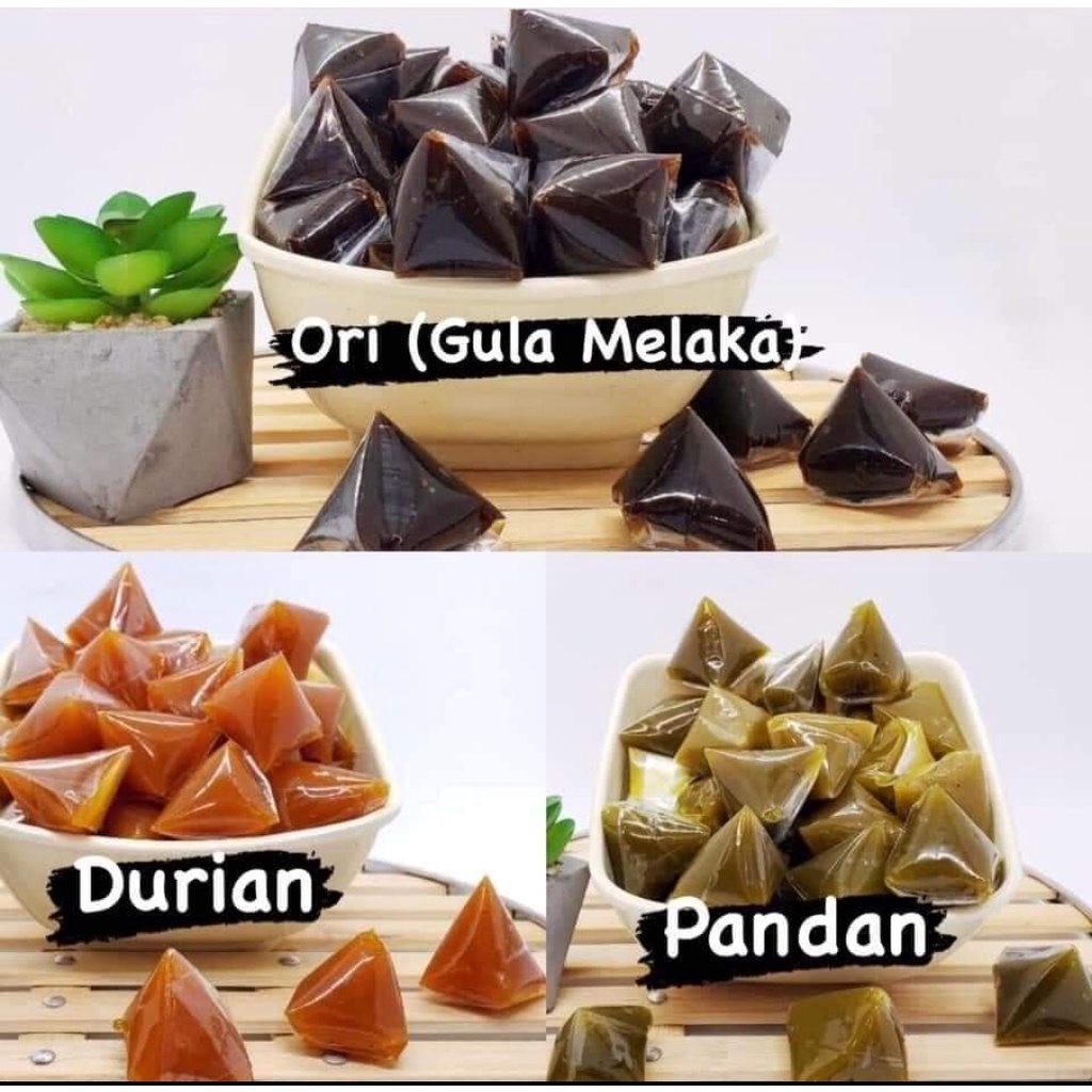 Dodol warisan lemak manis mini segi tiga 500gm juadah hari raya ...