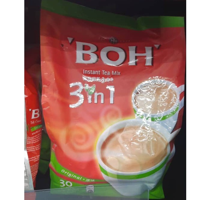 BOH 3 in 1 Instant Tea Mix - Original (30's) | Shopee Malaysia