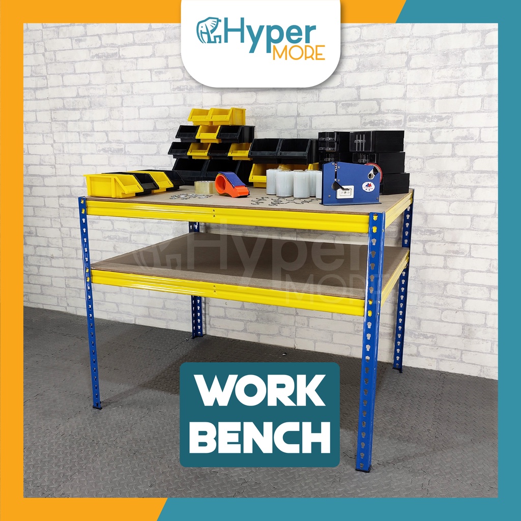 HYPERMORE Boltless Rack Work Bench Storage Rack Packaging Table Online ...
