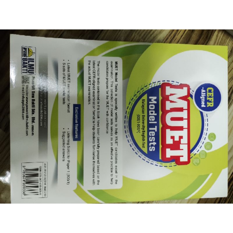 MUET MODEL TEST- new format | Shopee Malaysia