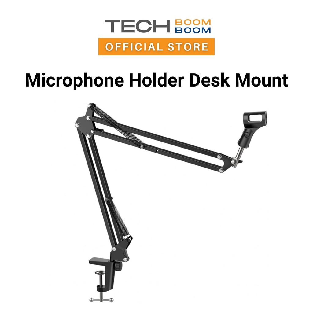 Microphone Desk Mount with MIC Clip Holder , Microphone Desk Stand ...