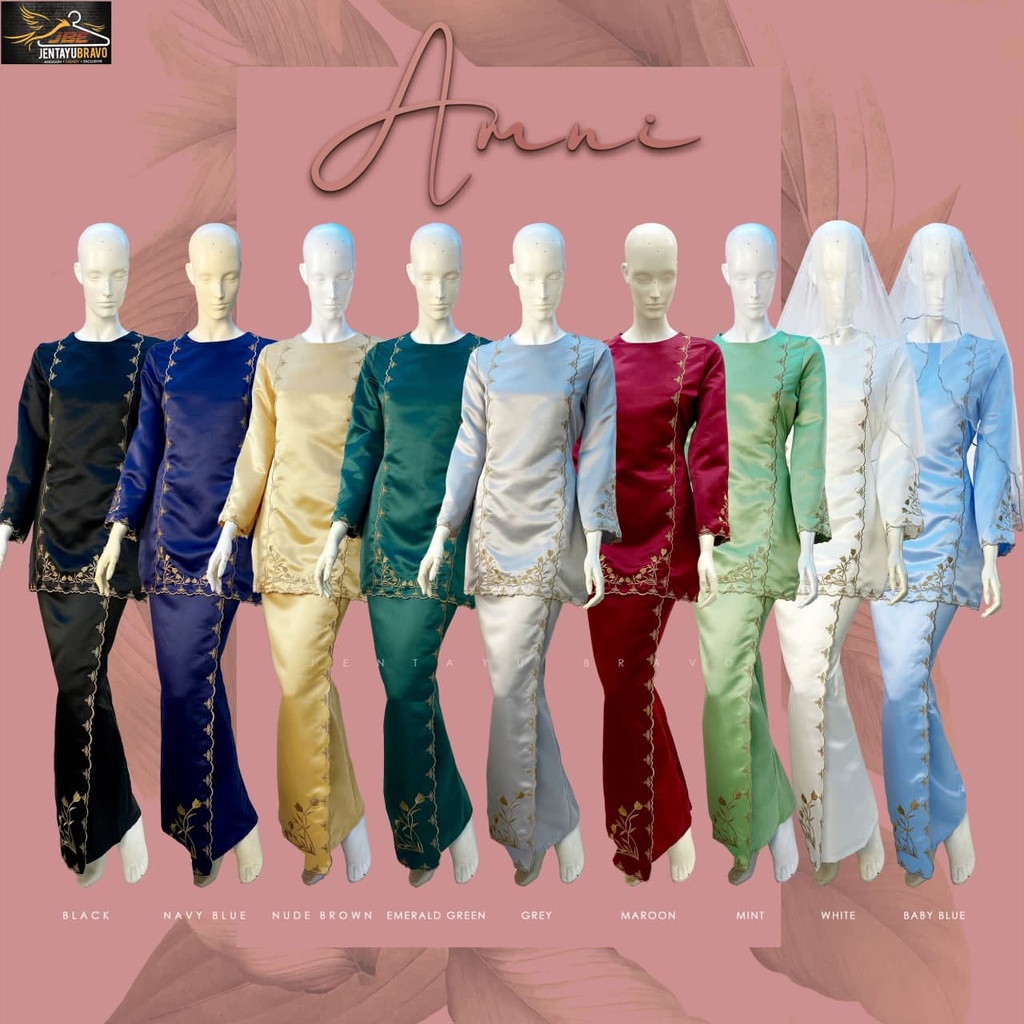 NEW COLLECTION AMNI KURUNG NIKAH TUNANG BAJU RAYA 2022 BAJU SANDING ...