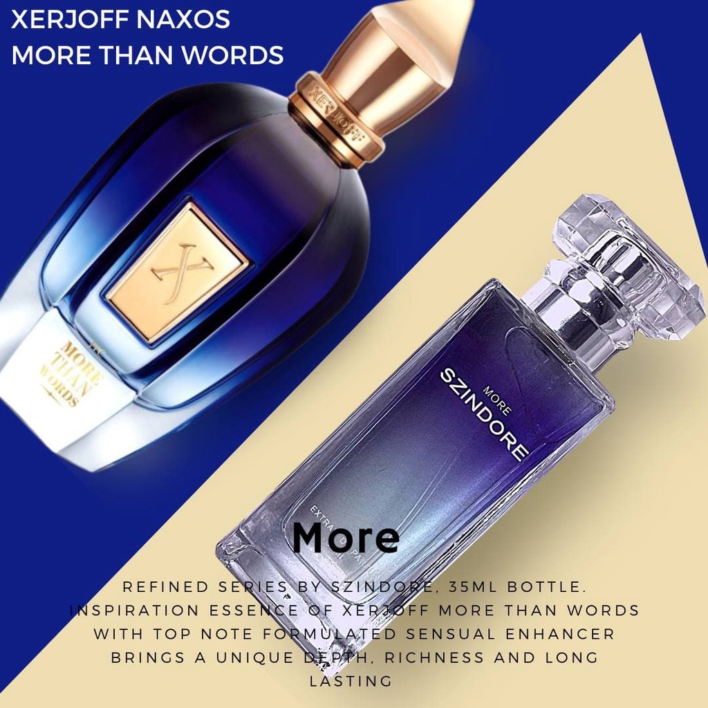 Original Szindore MORE extrait de parfum 35ml | Shopee Malaysia