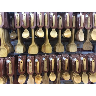 Senduk Kayu / kitchen cooking utensils / Senduk Nasi Kayu / Leper ...