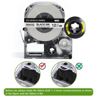 [ Ready Stock] 9mm Compatible KingJim Epson Label Tape for EPSON ...