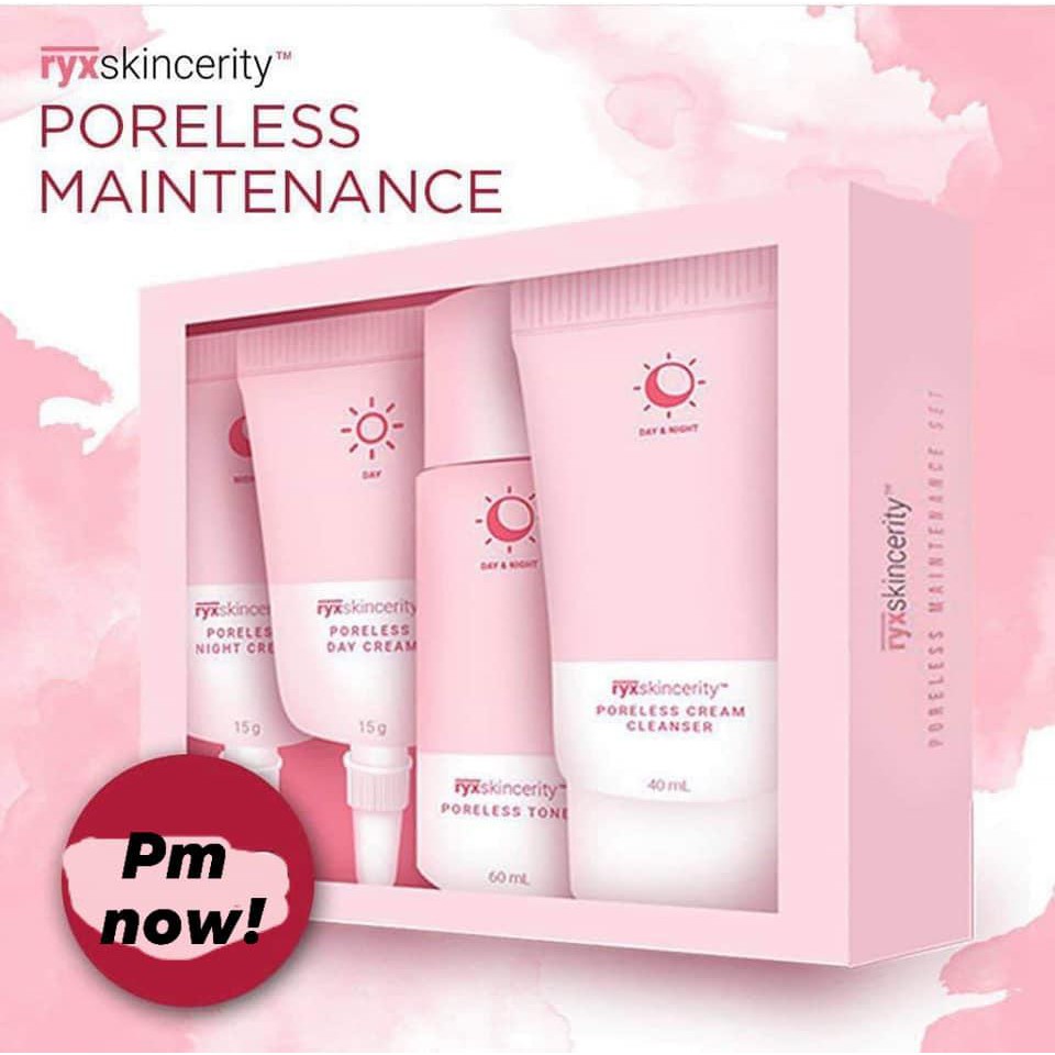 RYX Skincerity Poreless Maintenance Set | Shopee Malaysia