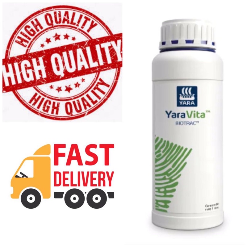 YARA YaraVita Biotrac 1L Biostimulant Seaweed Stress Relieve Foliar ...