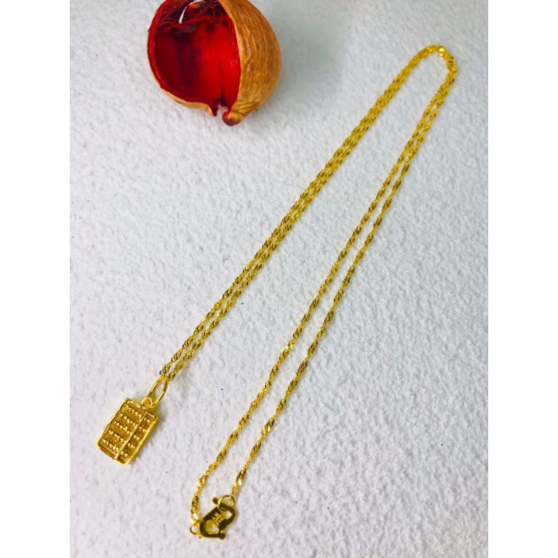 set rantai leher gile2 padu+loket sempua saiz 38,45&52cm ems 916 ...