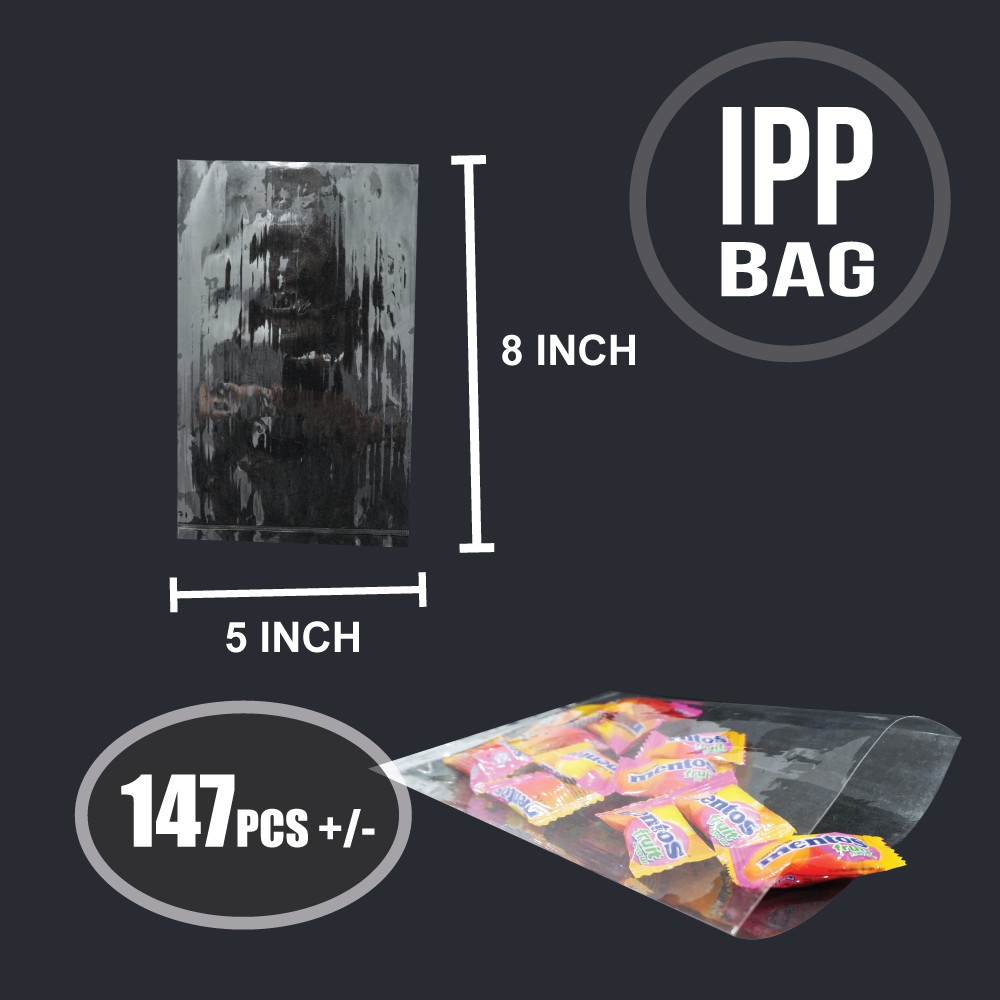IPP Bag 147 +- Candy Gift Bag 5 X 8 (3-SIDES-SEALED)(500g) | Shopee ...