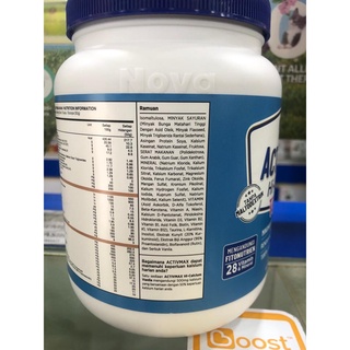 NOVA ACTIVMAX Hi-CALCIUM VANILLA 900GM | Shopee Malaysia