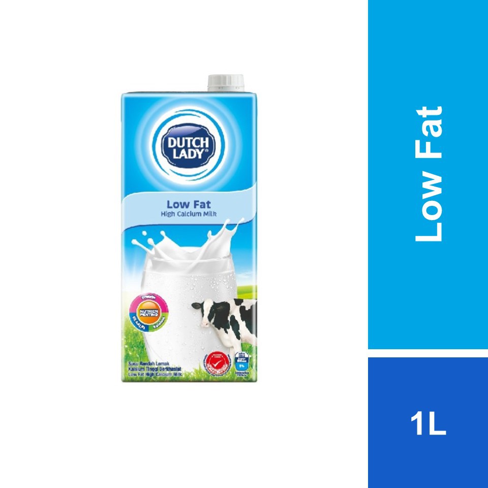 Dutch Lady Purefarm Uht Milk - Low Fat (1L) | Shopee Malaysia