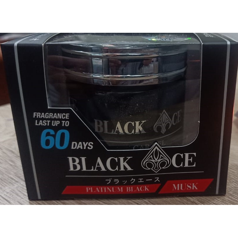 BEST Japan BLACK ACE CAR GEL MUSK AIR FRESHENER 65ML | Shopee Malaysia