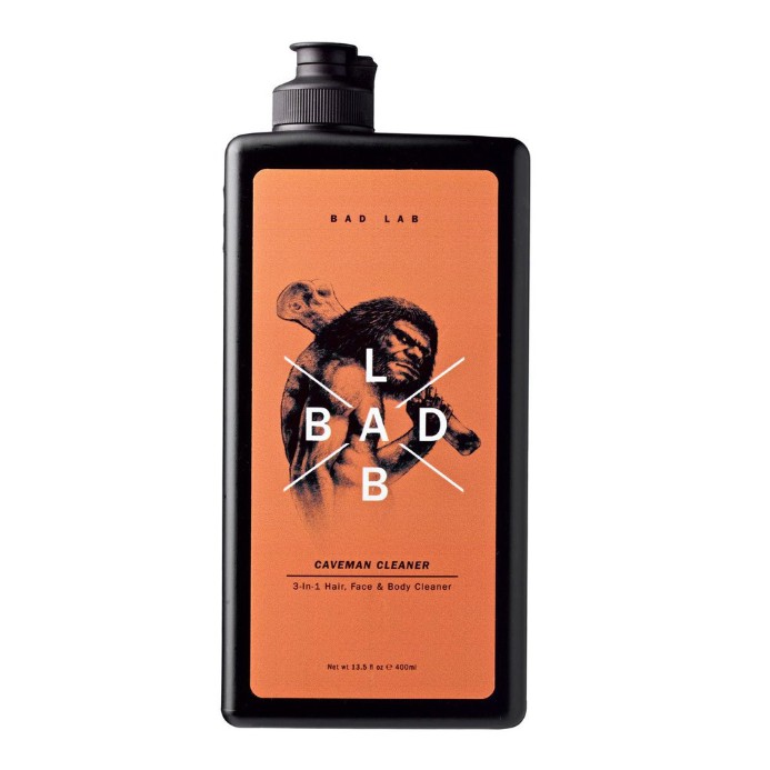 Bad Lab Caveman Cleaner 3-in-1 Hair, Face Body Shampoo 400ml | Shopee ...