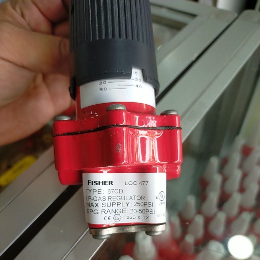 FISHER HIGH PRESSURE FIRST STAGE REGULATOR/64&67 SERIES | Shopee Malaysia