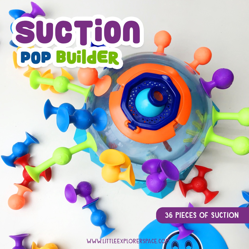 Suction Toy Builder DIY Building Blocks Silicone Suction - READY STOCK ...