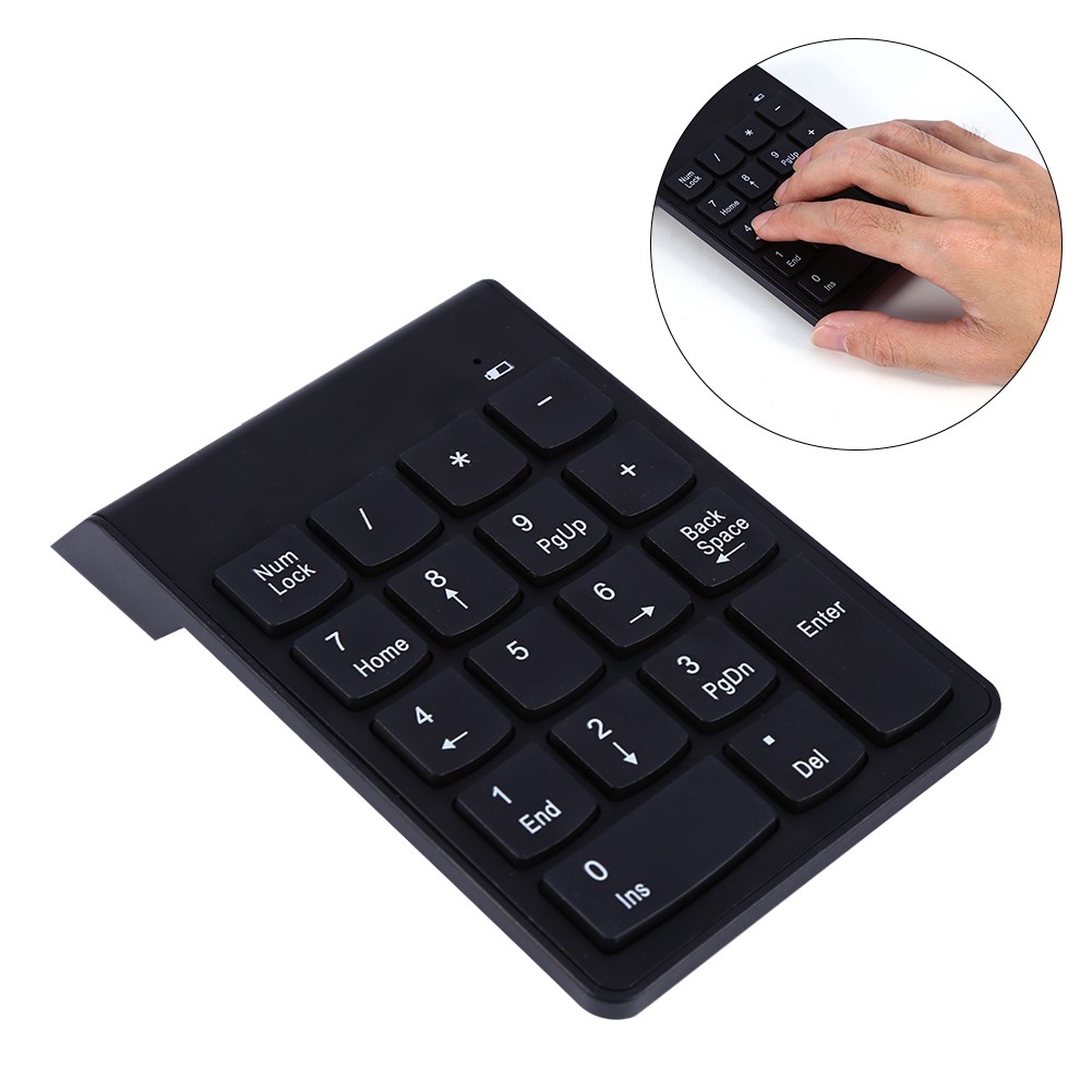 USB Wireless Mini 18-keys Numeric Keypad | Shopee Malaysia