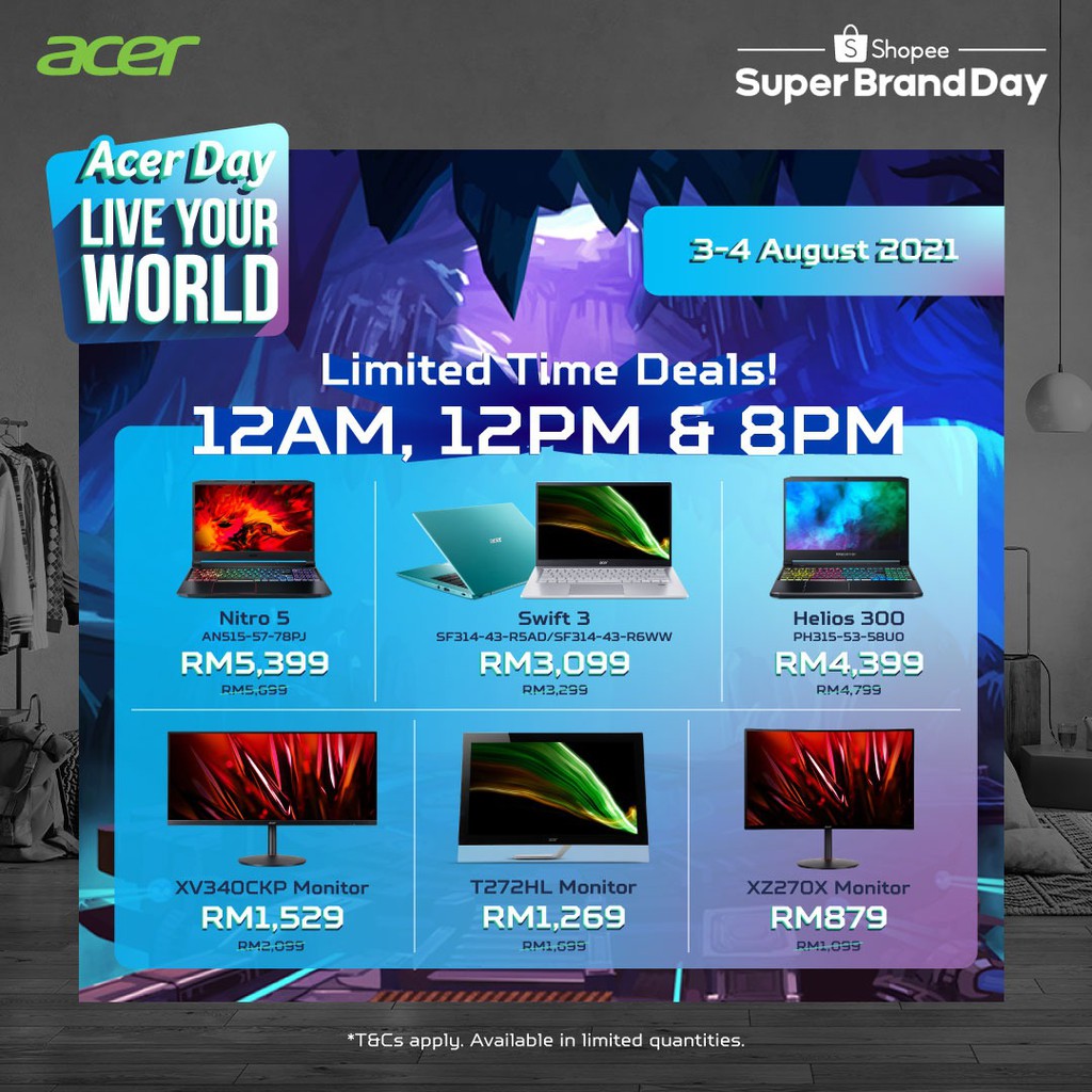 Acer Malaysia Official Store, Online Shop | Shopee Malaysia