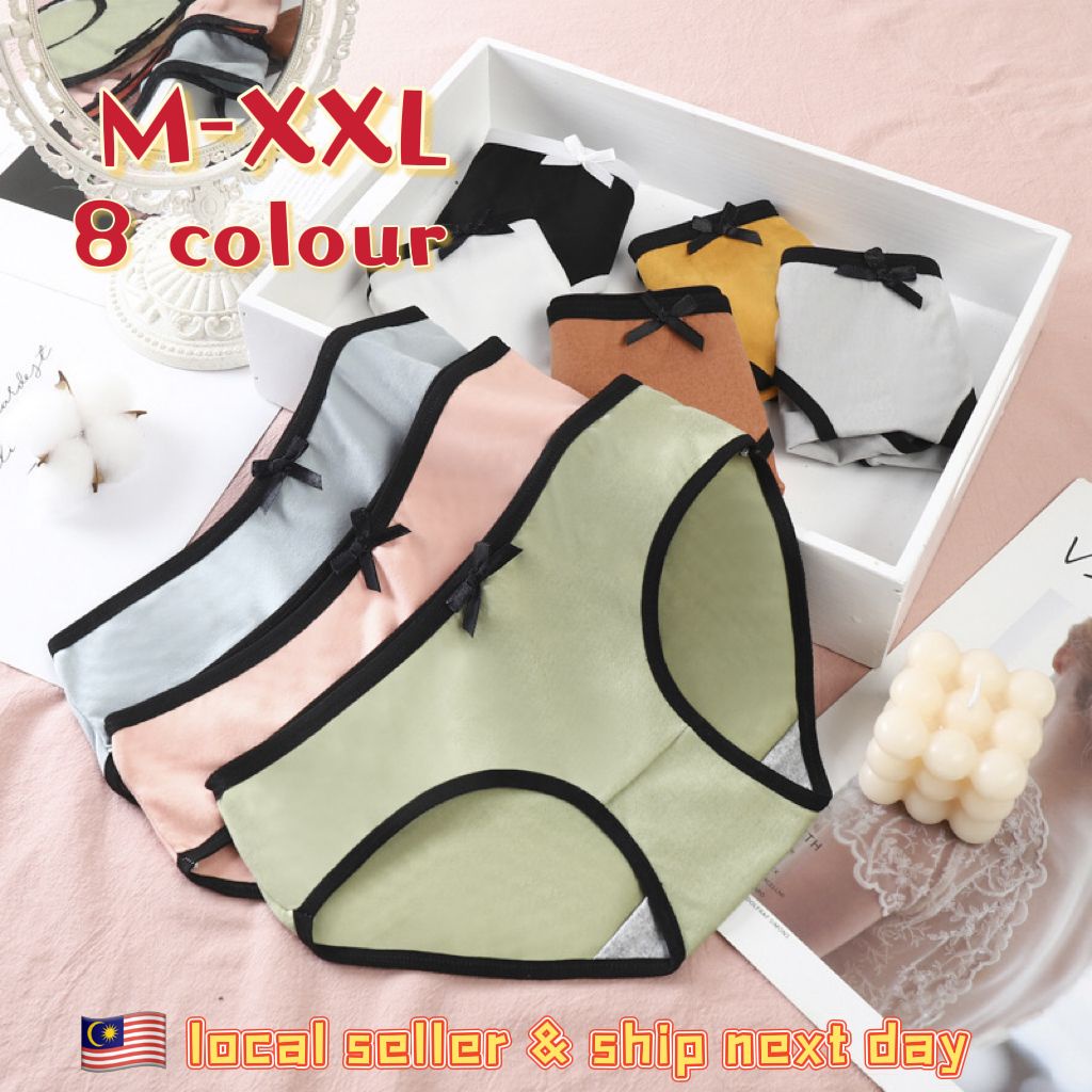 【READY STOCK】Women Panties Cotton Spender Wanita Seluar Dalam Perempuan ...