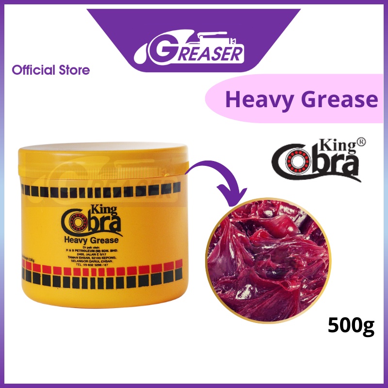 Greaser King Cobra Heavy Grease / Brush Cutter Minyak Gris Mesin Rumput ...