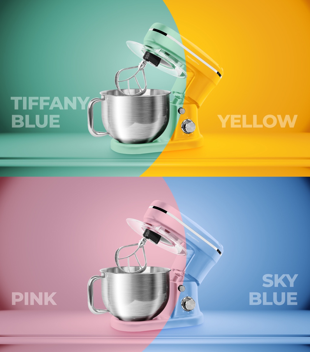 PERYSMITH PS5510 STAND MIXER (MULTI-COLOUR) - PerySmith Malaysia