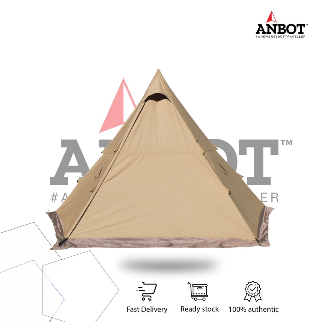 Tent Mark Design Circus ST with Inner Mesh Camping Tent | Shopee Malaysia