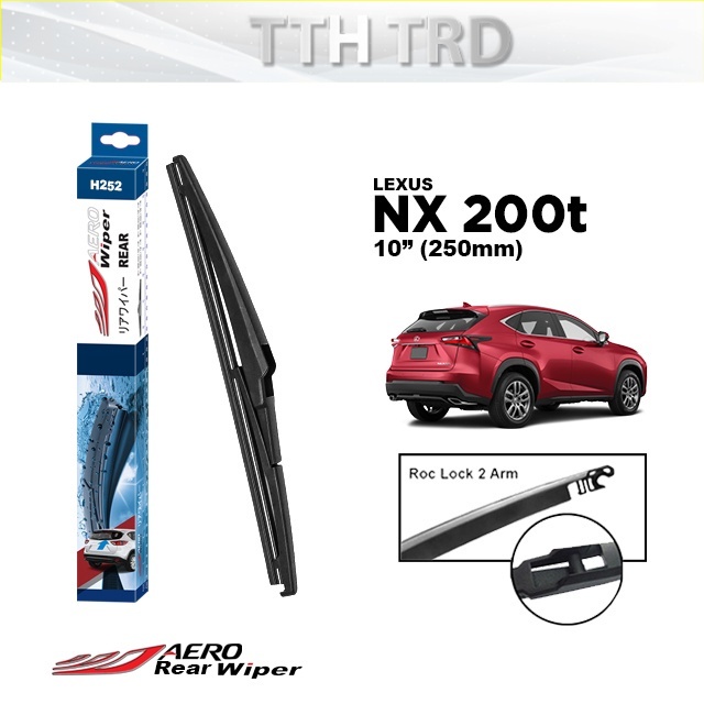 Lexus NX 200t H252 AERO Rear Wiper 10" (250mm) | Shopee Malaysia