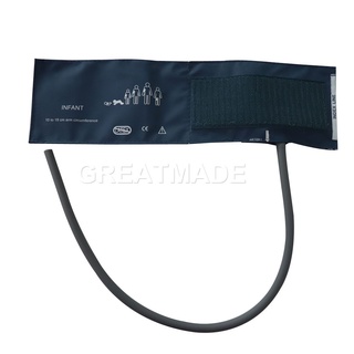 Blood Pressure Cuff With Single Tube Blue Nylon NIBP Cuff Compatible ...
