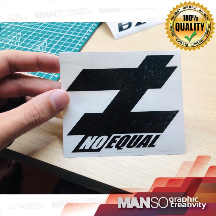 NO EQUAL Logo Car Sticker (High Quality) | Shopee Malaysia