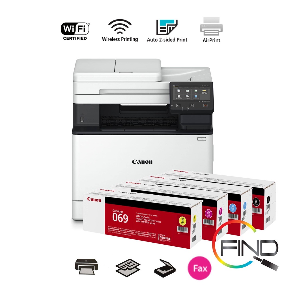 Canon imageCLASS MF756CX AIO Laser Printer | Shopee Malaysia